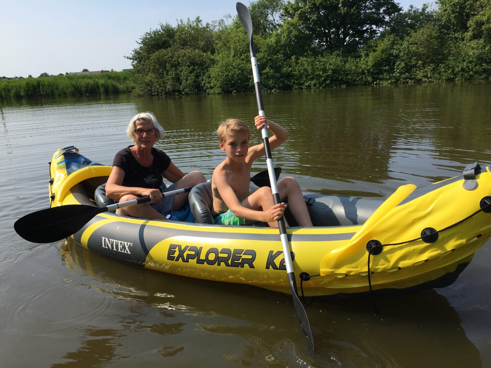 Kayak gonflable Intex Explorer K2 : prix, test et avis